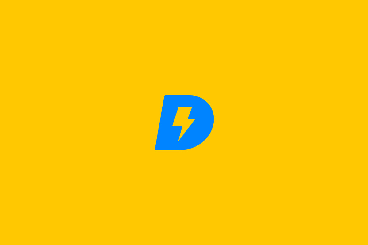 Universal letter D logo. Flash sign., a Branding & Logo Template by Bureau