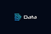 Letter D Data Circuit Connect Logo, a Branding & Logo Template by sore ...