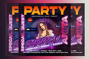 Party Flyer Template | Flyer Templates ~ Creative Market