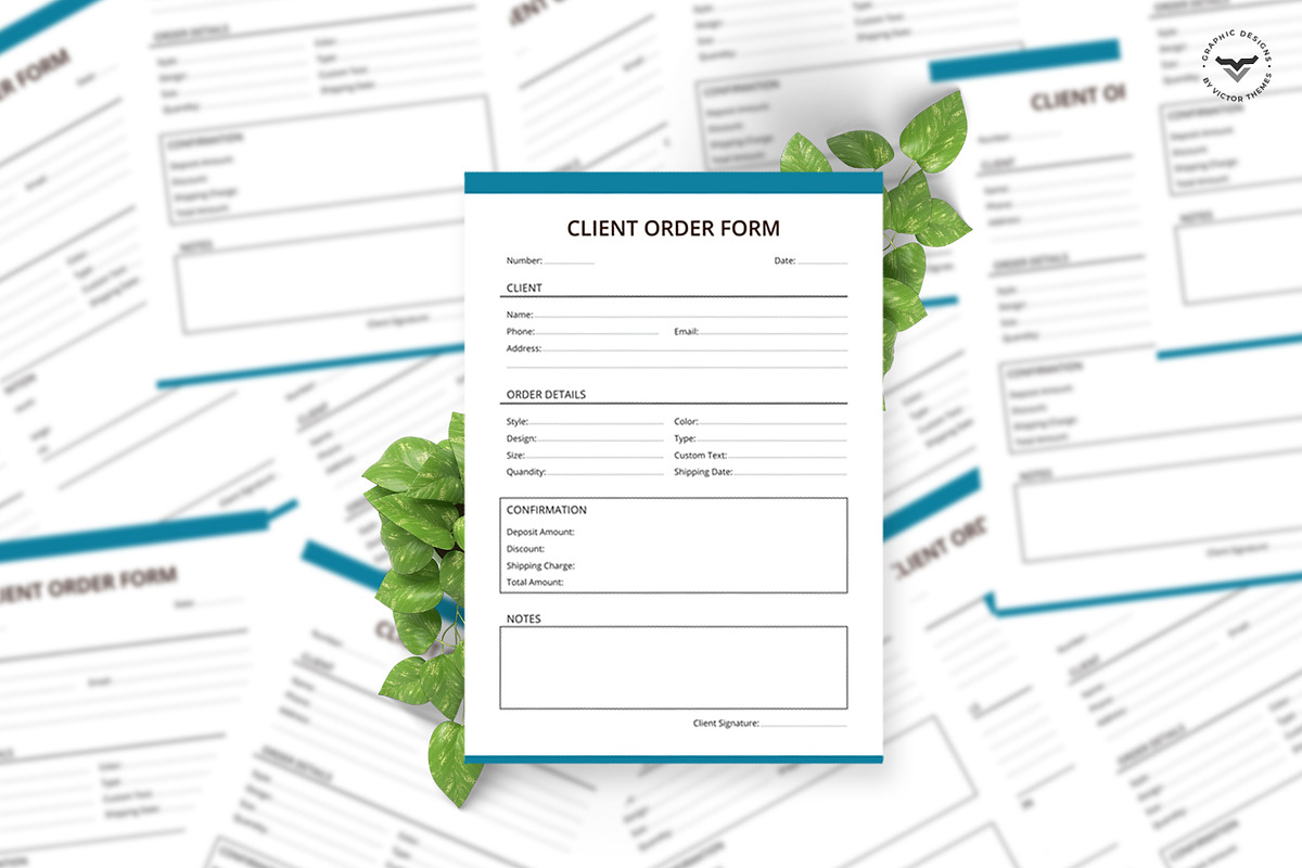 Ultimate Client Worksheet Planner, a Stationery Template by ...