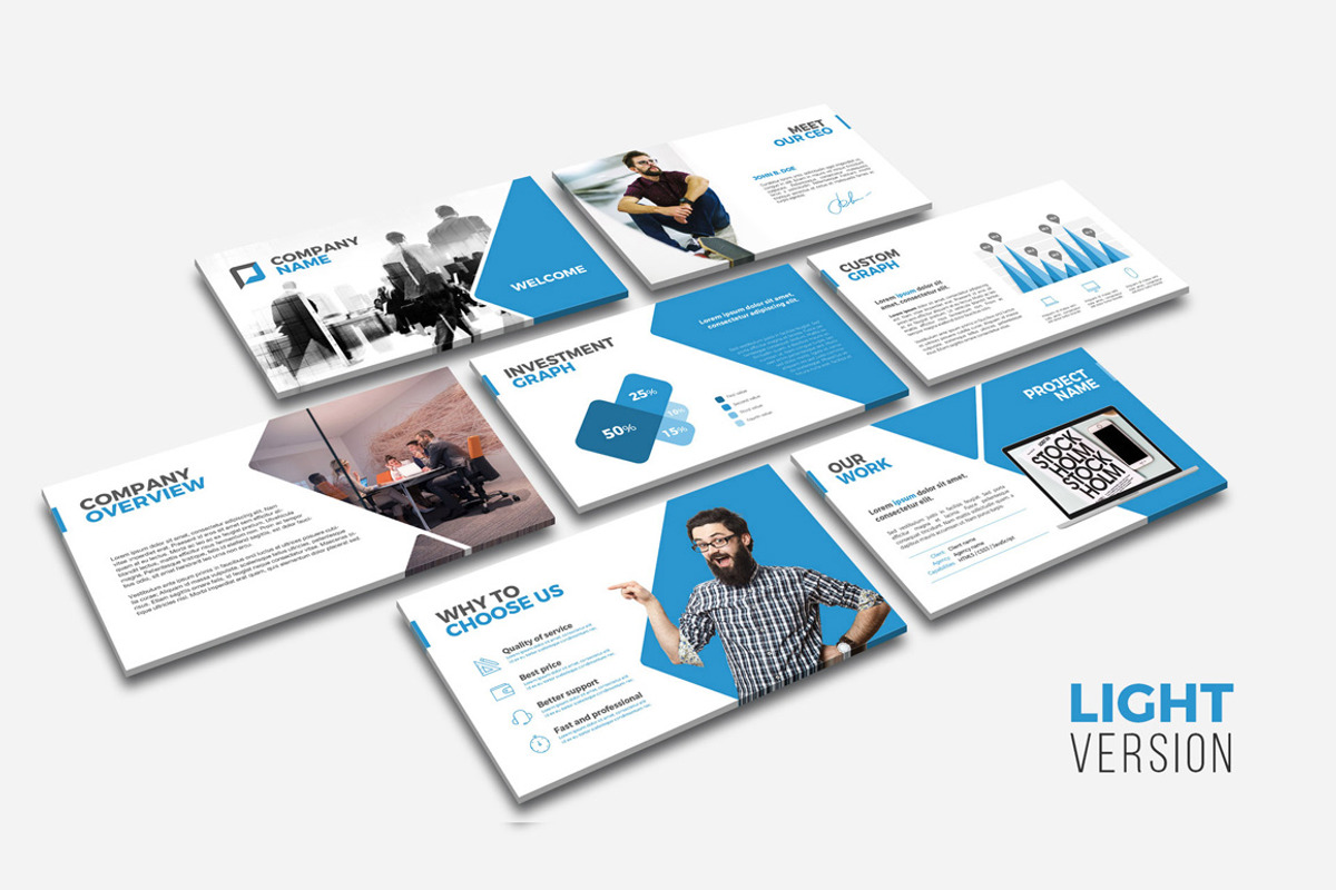 MODULAR Powerpoint Template, a Presentation Template by INTERARTIVITY