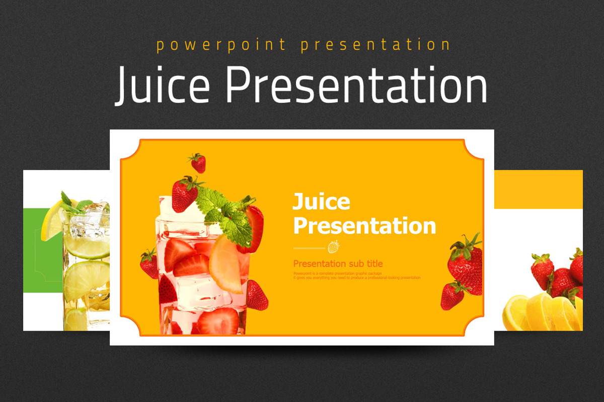 Juice Presentation, a Presentation Template by GoodPello