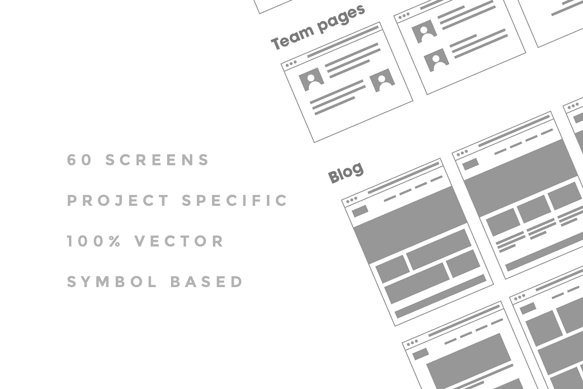 UX Flowchart Kit, an UI Kit Template by UX Design Mastery Shop