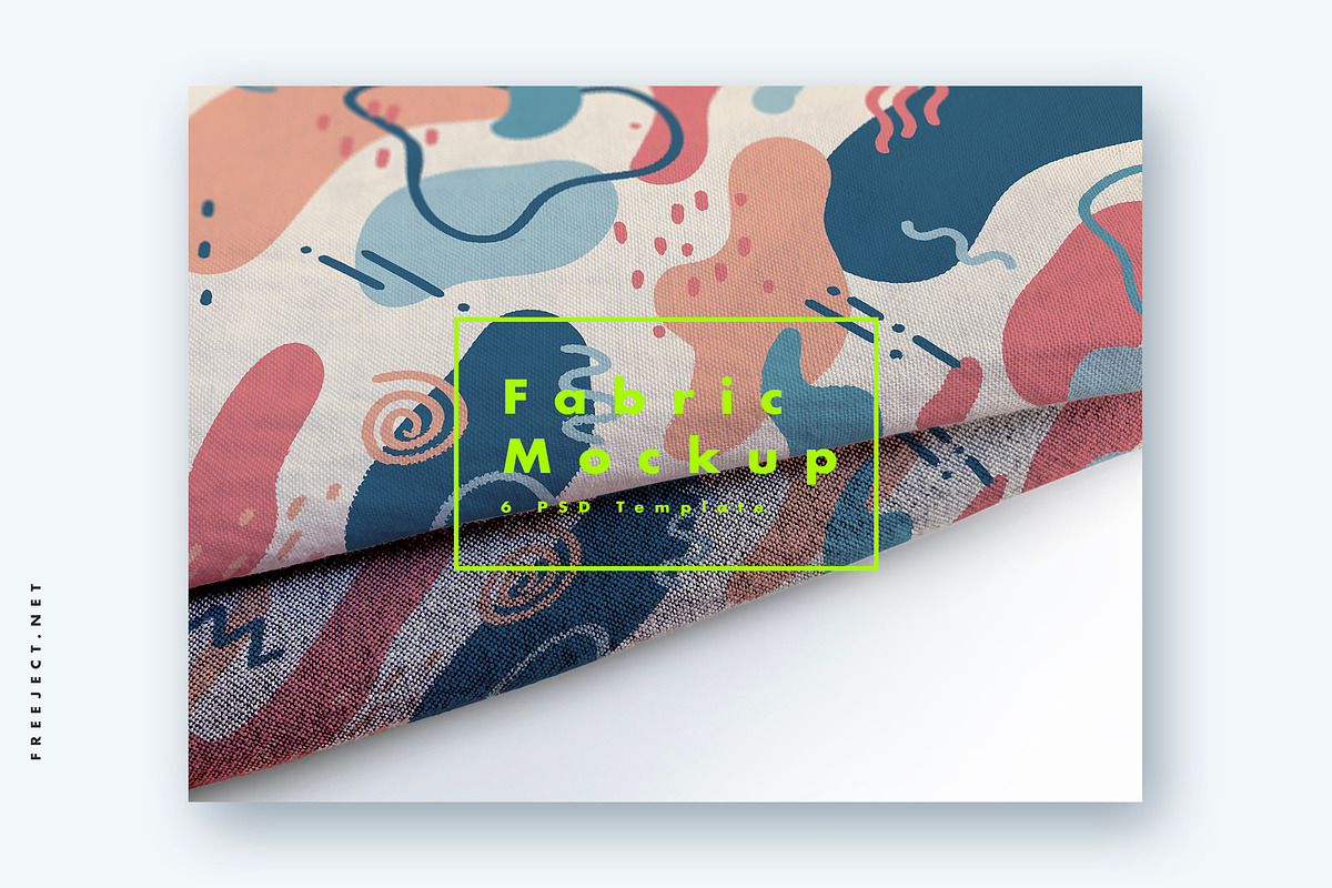 Fabric Mockups Bundle, a Product Mockup by freeject.net