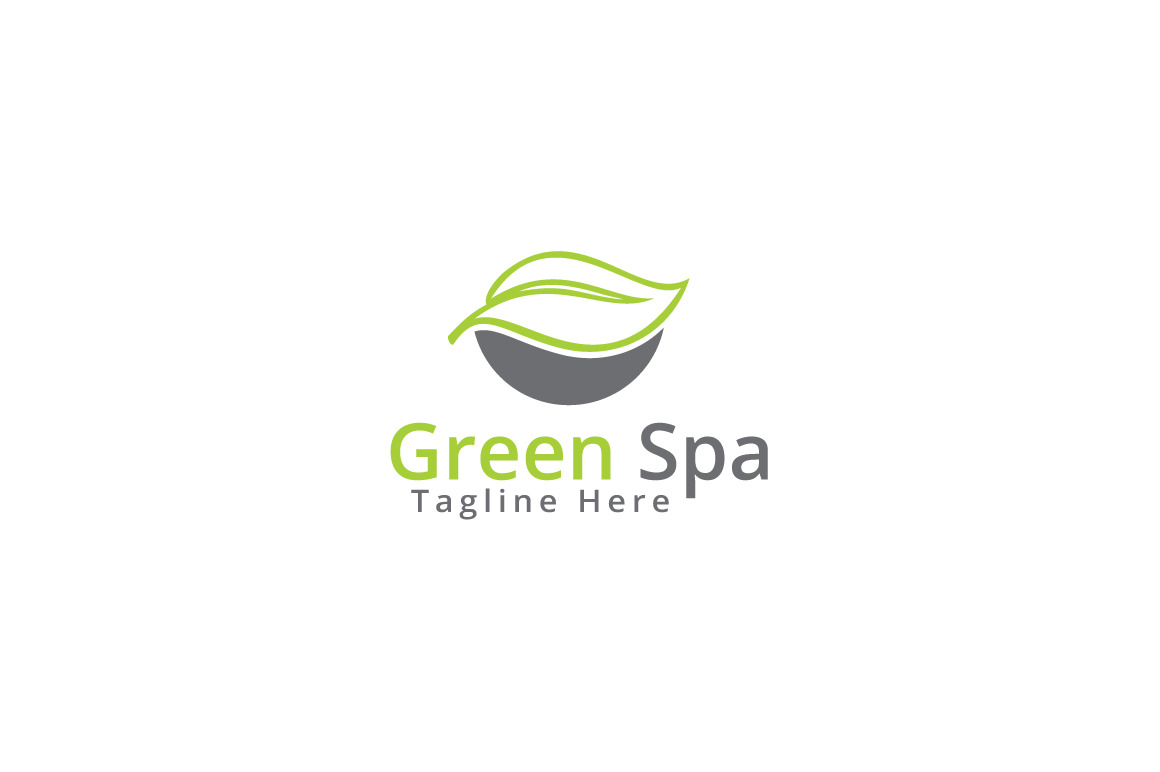 Green Spa Logo Template, a Branding & Logo Template by Logo20