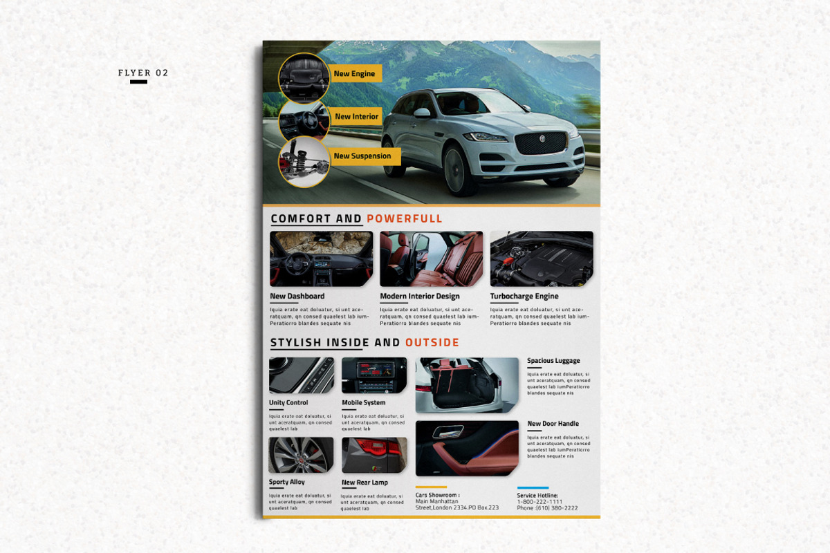 Car Flyer, a Flyer Template by Ahsanjaya