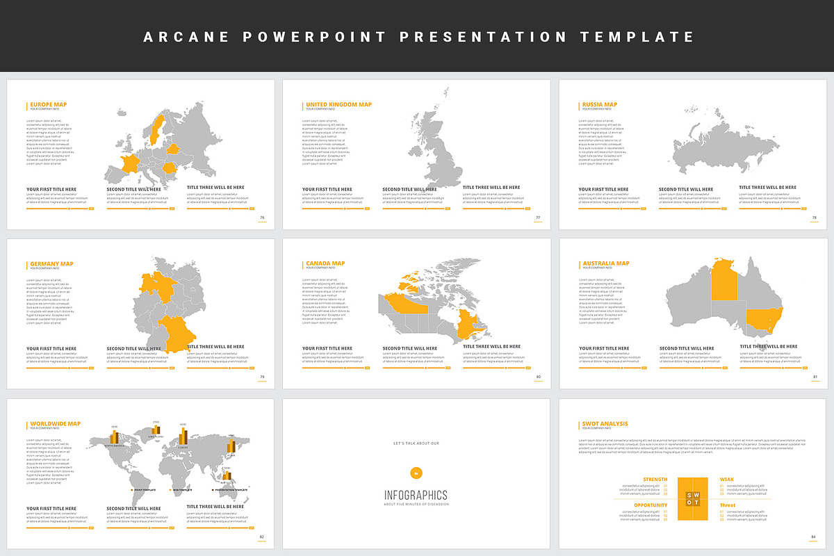 Arcane Powerpoint Presentation, a Presentation Template by ThemeDevisers