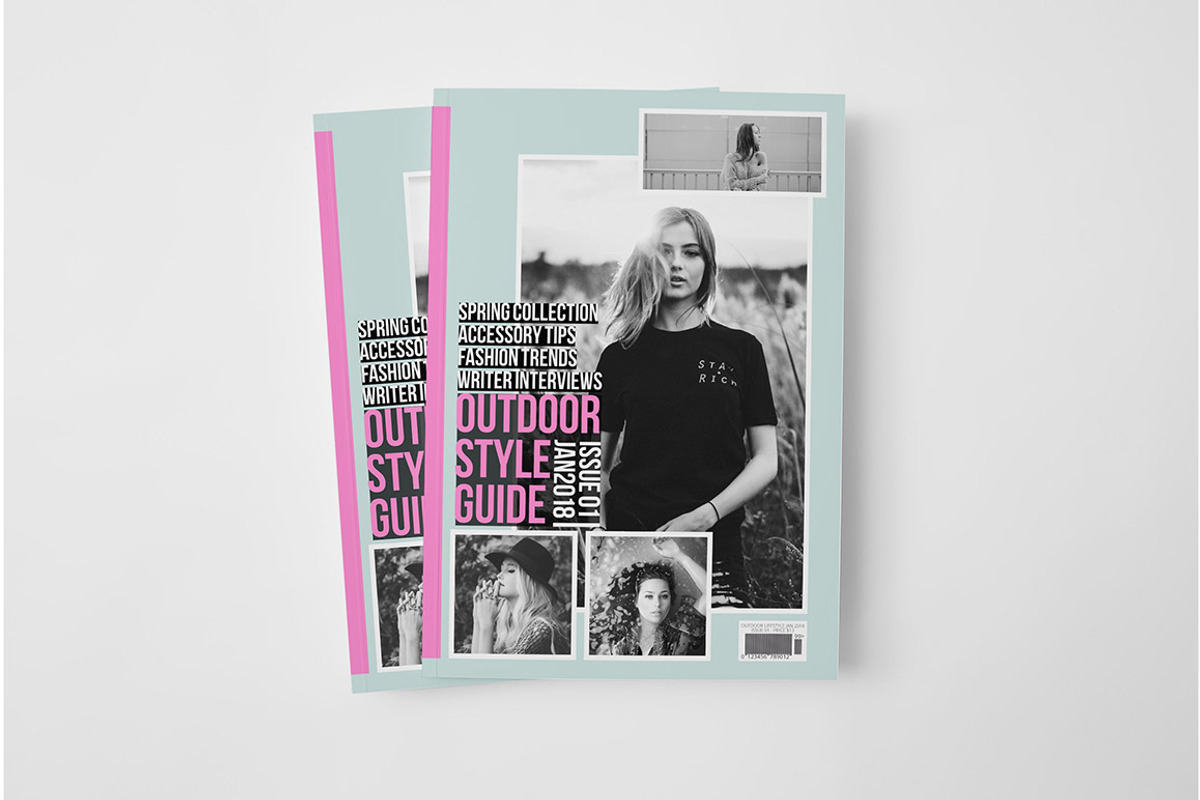 Outdoor Style Guide - Cover Template, a Magazine Template by h.utomo
