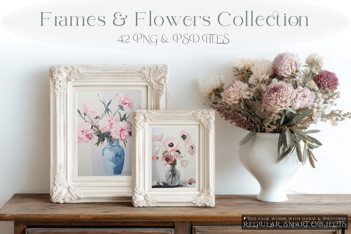 Various Sizes Frame Mockups Bundle, a Mockup by mock-ups