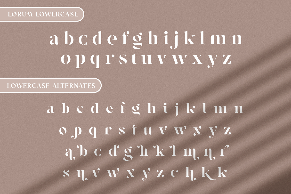 Lerum, a Serif Font by Larin Type Co.