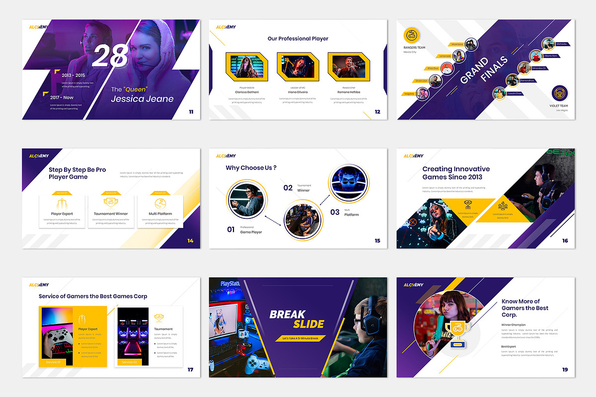 Alchemy Pptx Presentation Template
