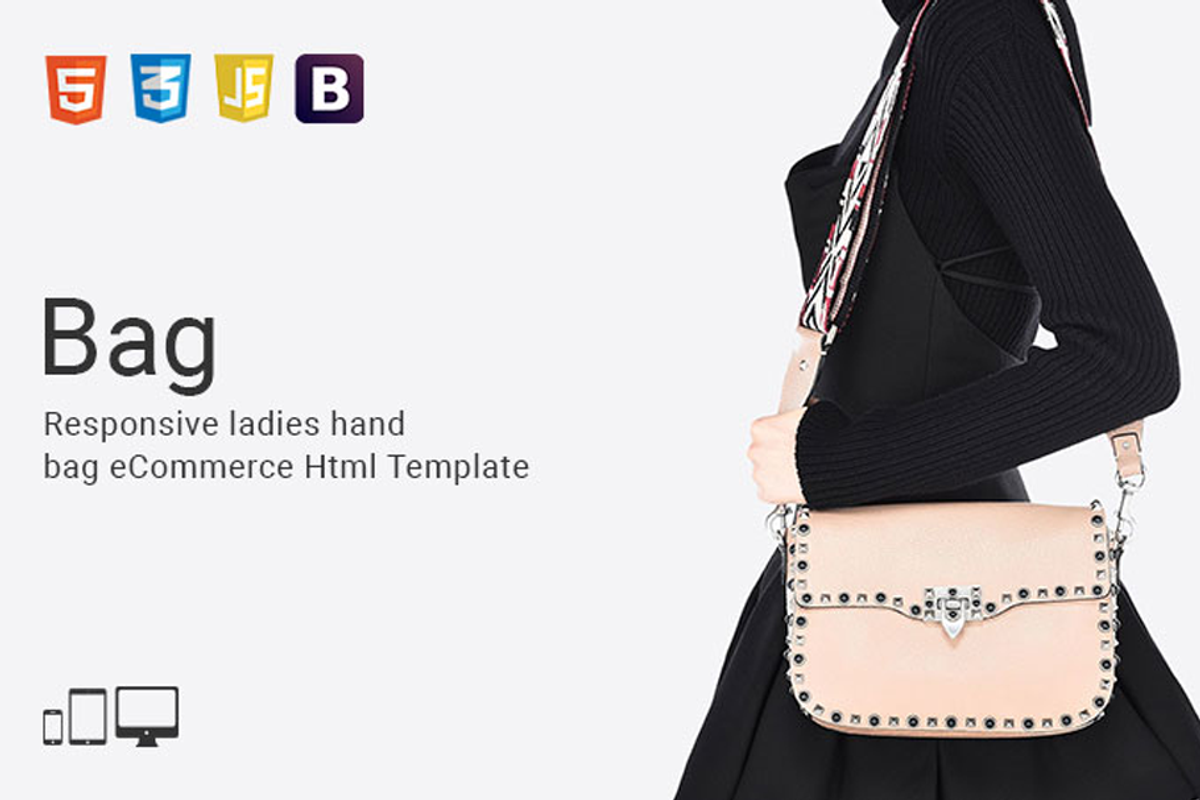Bag - eCommerce Html Template, a Websites & App Template by ThemeTidy ...