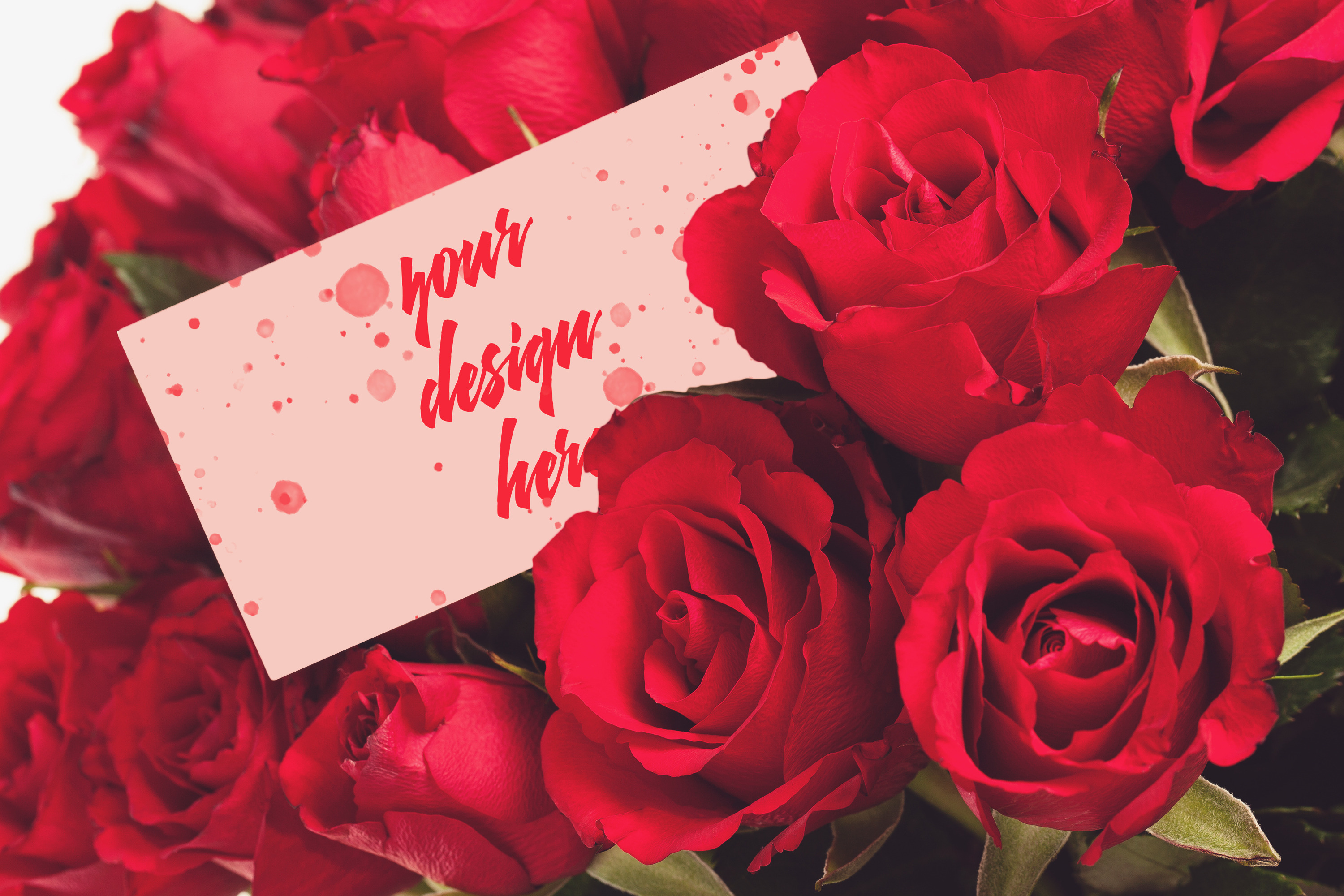 Greeting Card Mock-up #2, a Print Template by Thihon