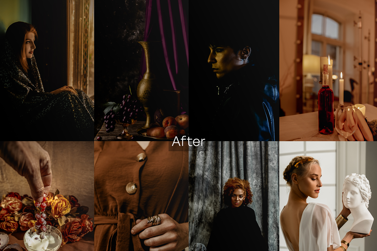 10 Renaissance Lightroom Presets, a Preset Add-On by RamsaGraphi