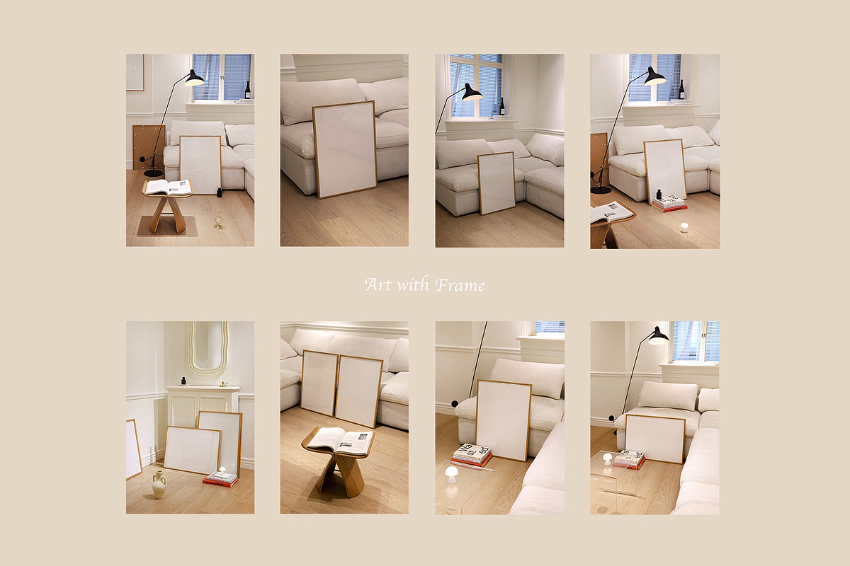 Aesthetic Real-Life Mockup Scene, a Product Mockup by ArtwithFrame