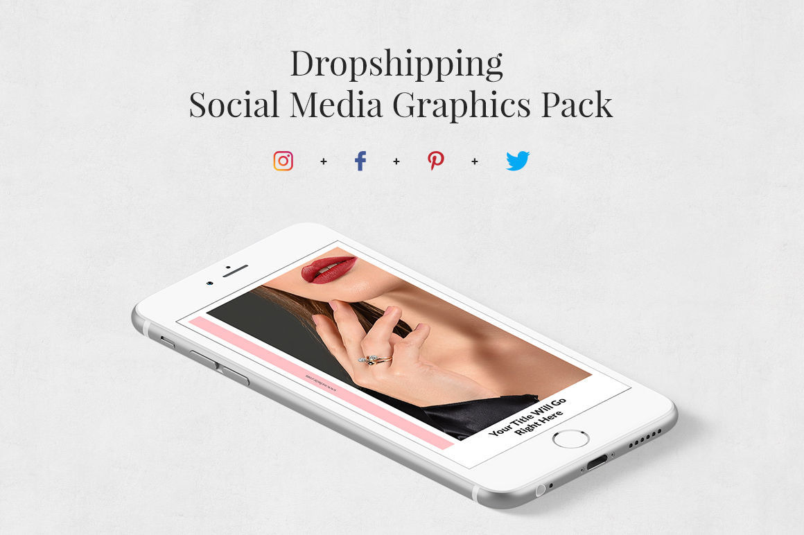 Dropshipping Pack, a Social Media Template by Social Corner Graphics