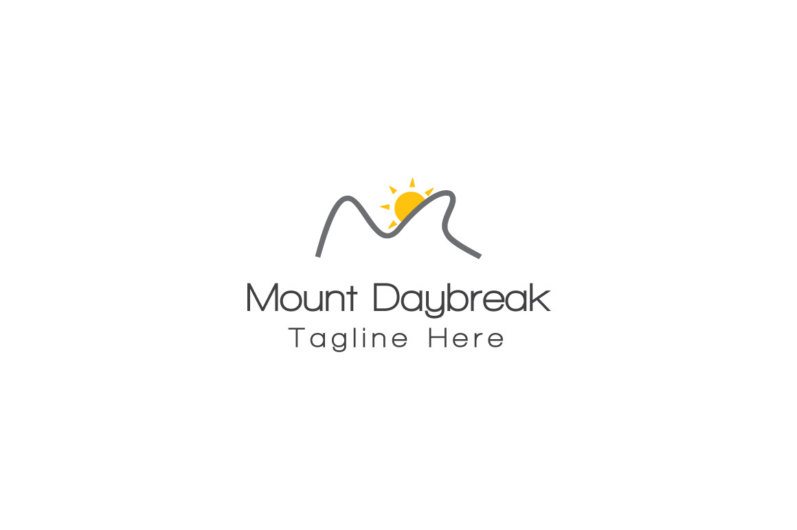 Mount Daybreak Logo Template, a Branding & Logo Template by Logo20