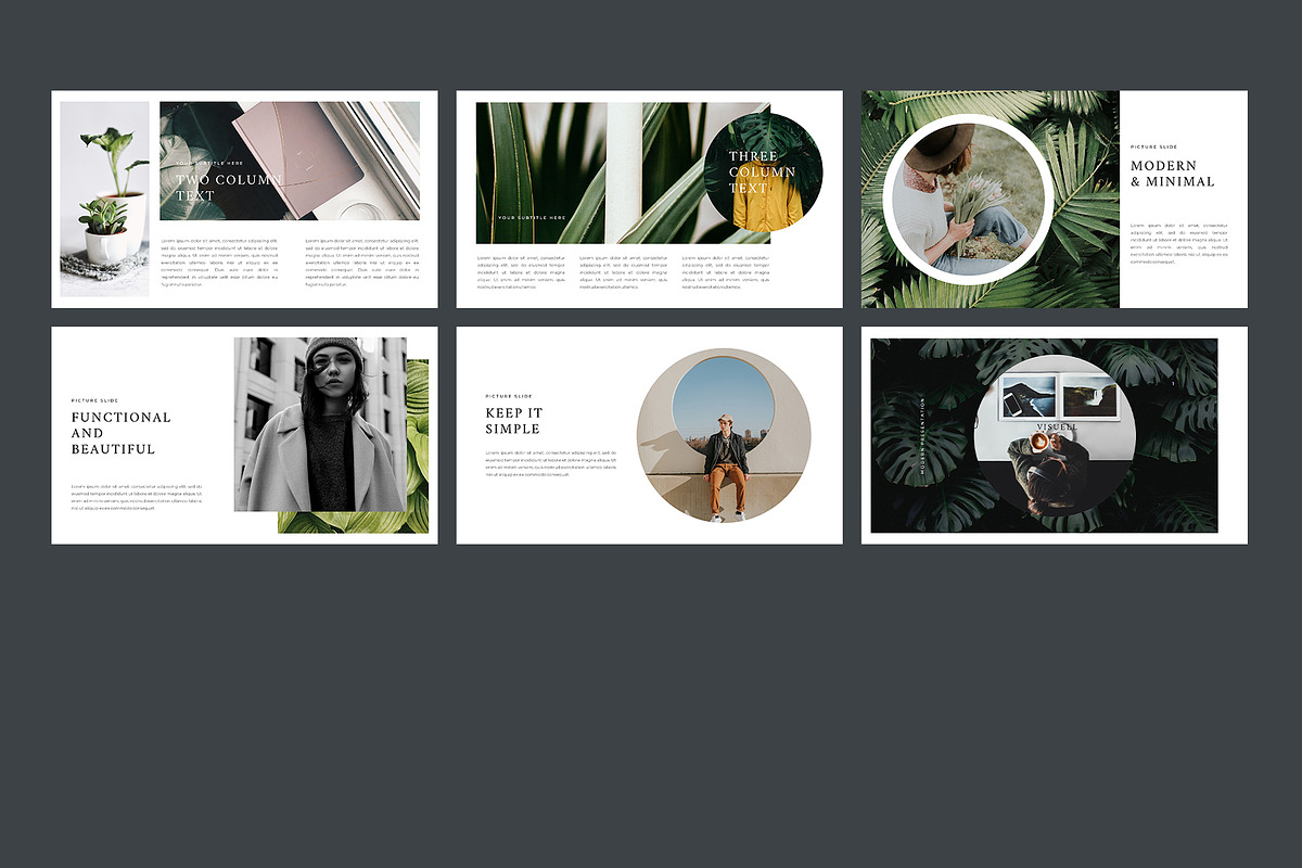 Visuell - PowerPoint Template, a Presentation Template by Bervisual