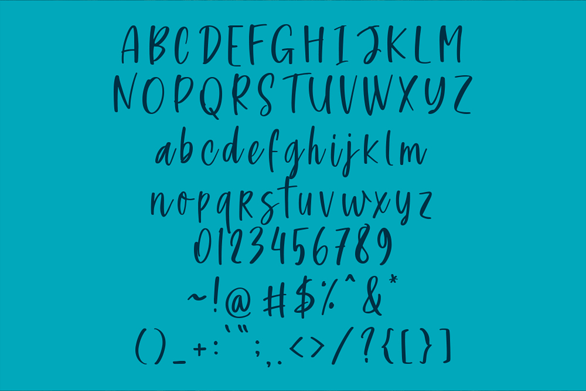 Glamkilla – Handwriting Brush Fonts, a Script Font by Konstantine Studio | Creative Market