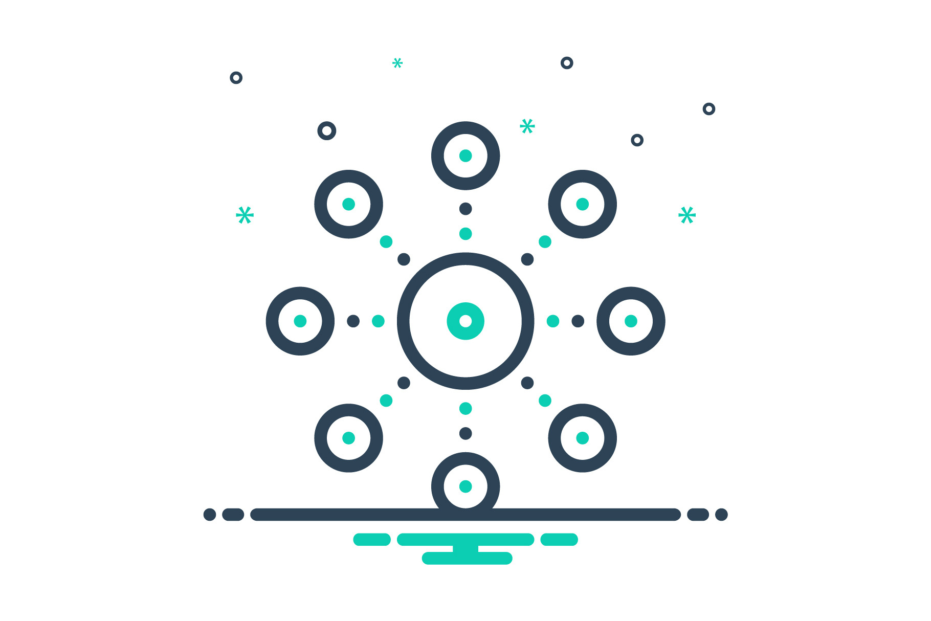 Decentralization server icon, an Icon by Creative priyanka | Creative ...