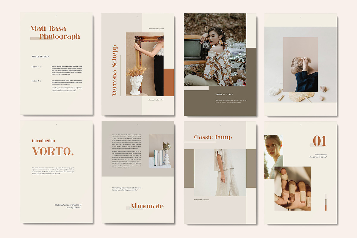 Modern Photography Portfolio Canva