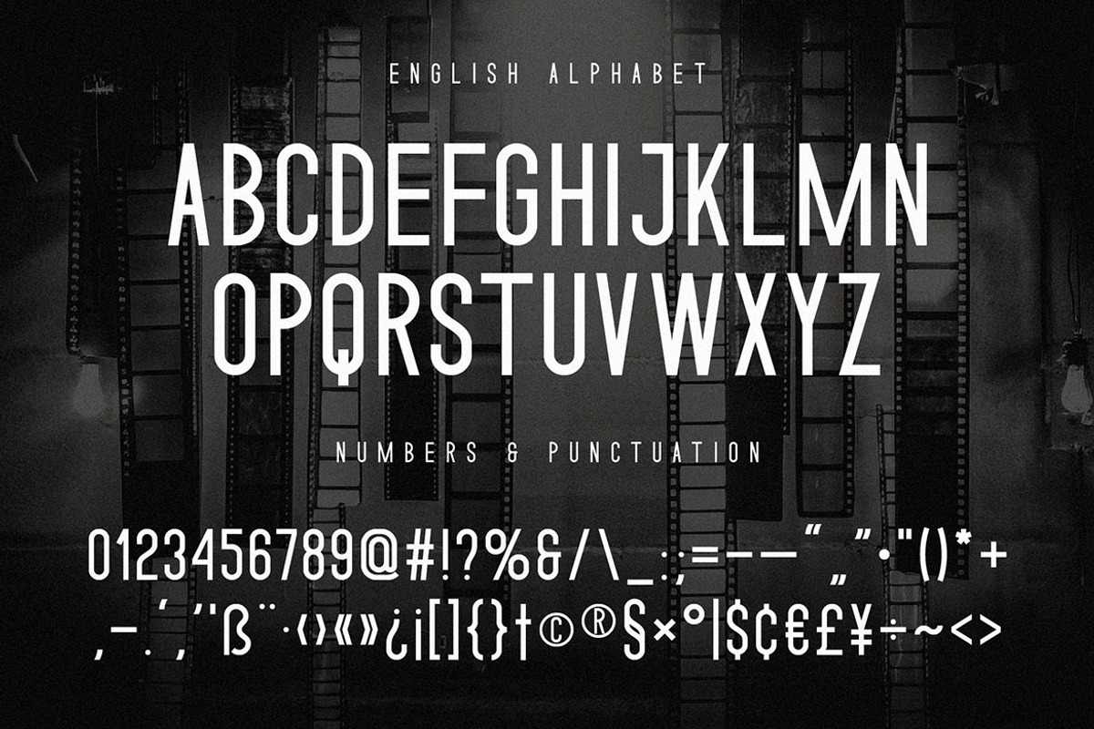 Shadow Play - Unique Display Font
