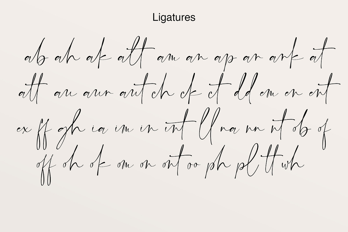 Mesopotamia, a Script Font by Teweka | Creative Market