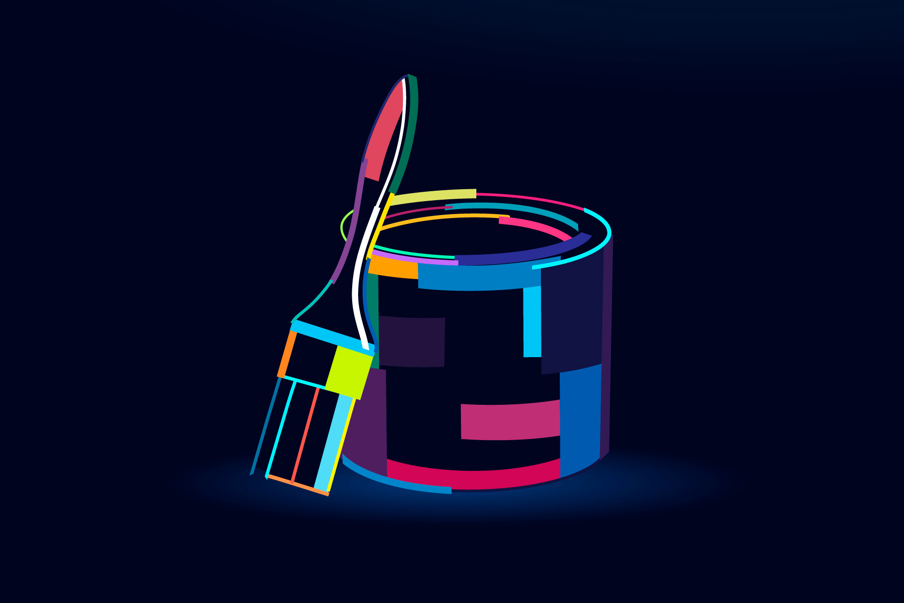 paint bucket for renovation | Object Illustrations ~ Creative Market