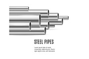 Pipes Banner Concept Ad Poster Card., a Background Graphic by More Shop