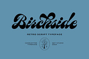 Birchside Script, a Script Font by Get Studio