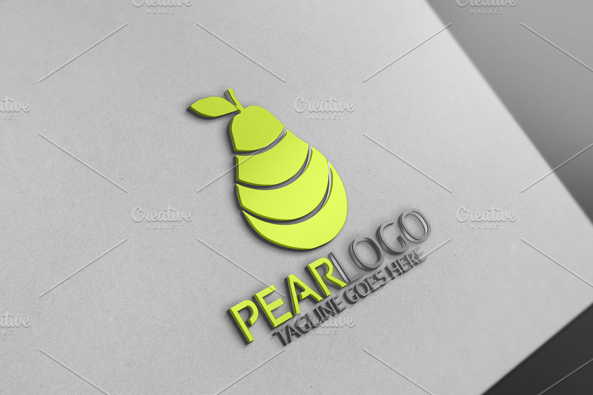 Pear Logo, a Branding & Logo Template by Josuf Media