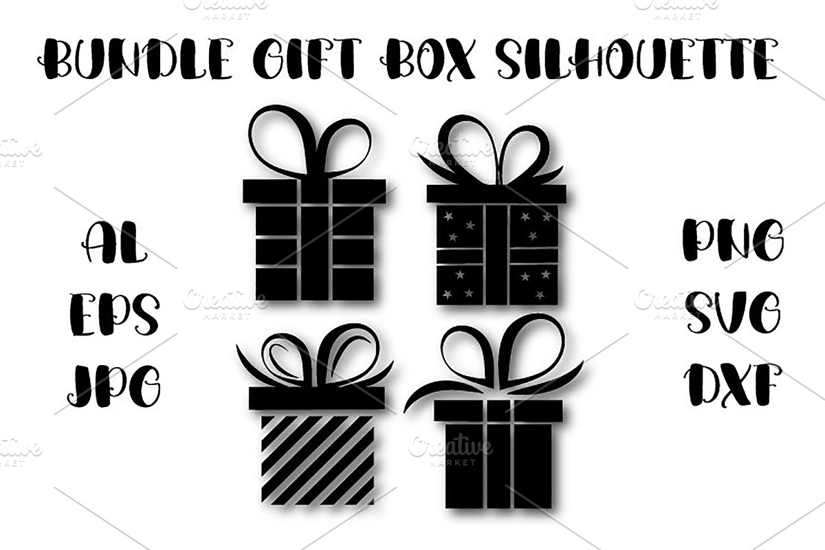 Gift box SVG, Gift SVG, present SVG