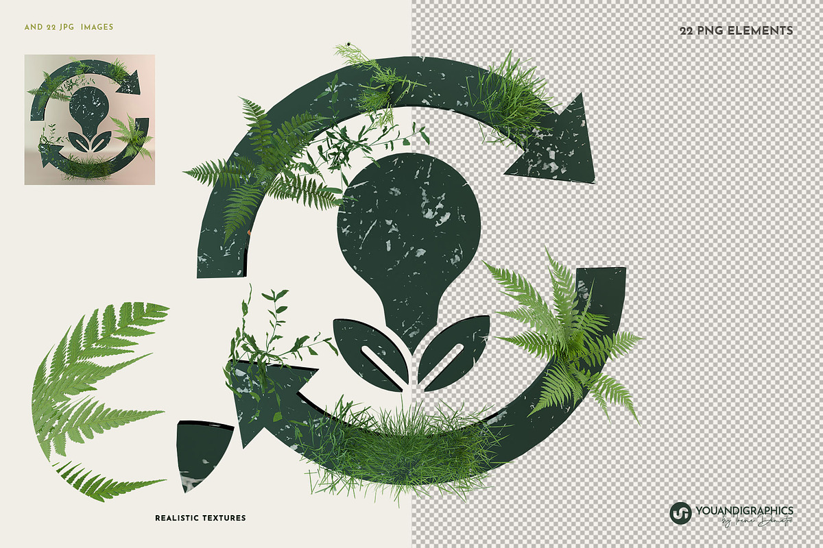 Sustainable 3D Icons, an Icon by Youandigraphics