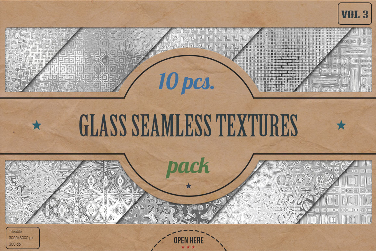 Glass Seamless HD Textures Pack v.3, a Texture Graphic by Marabu ...