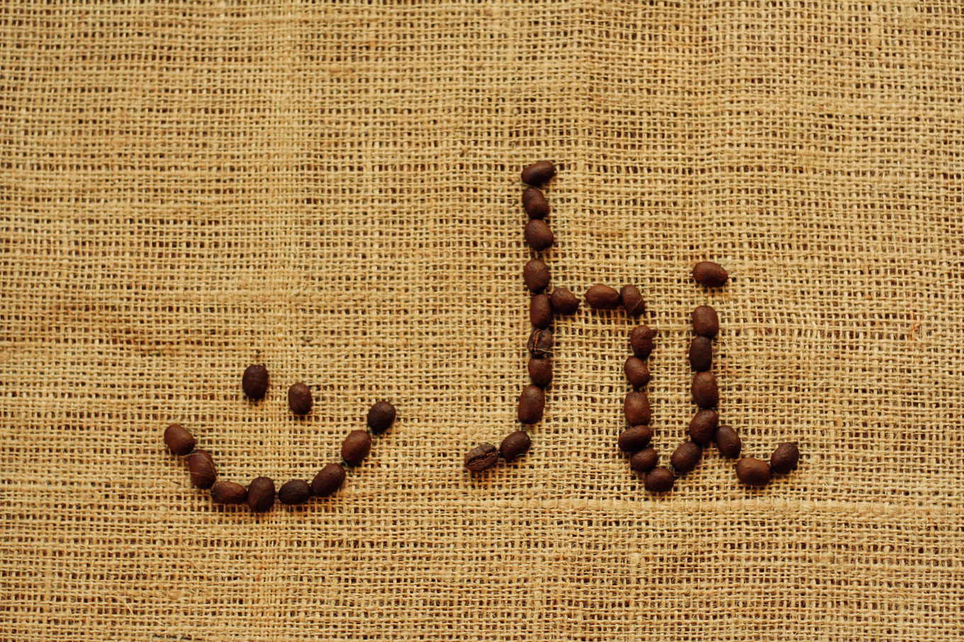 Hi word from coffee beans containing hi, word, and coffee | Arts ...