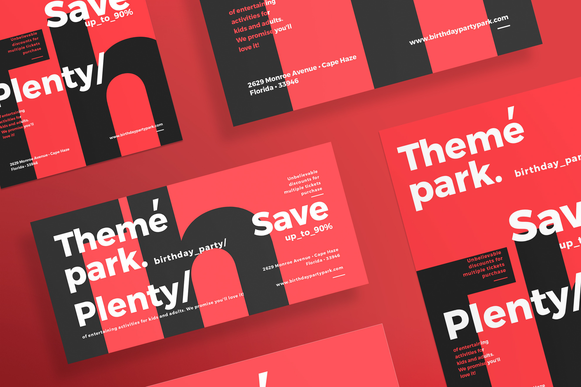 Flyers | Theme Park, a Flyer Template by Amber Graphics