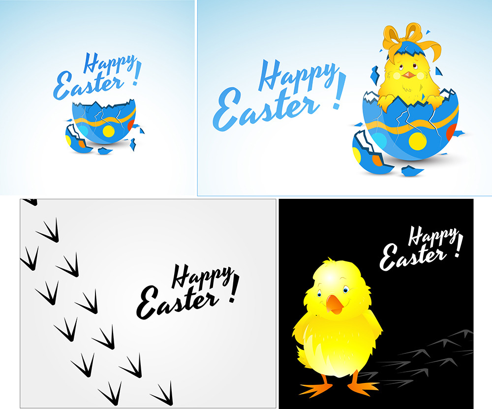 Happy Easter Graphics, a Decorative Illustration by TrueMitra Designs