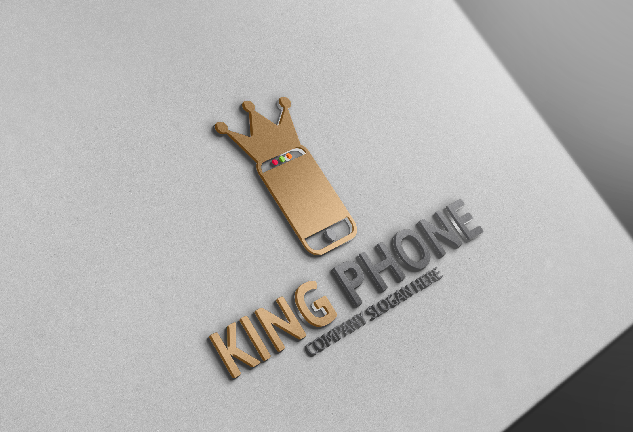 Phone King Logo | Branding & Logo Templates ~ Creative Market