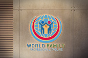 World Family Logo, a Branding & Logo Template by essegraphic | Creative ...