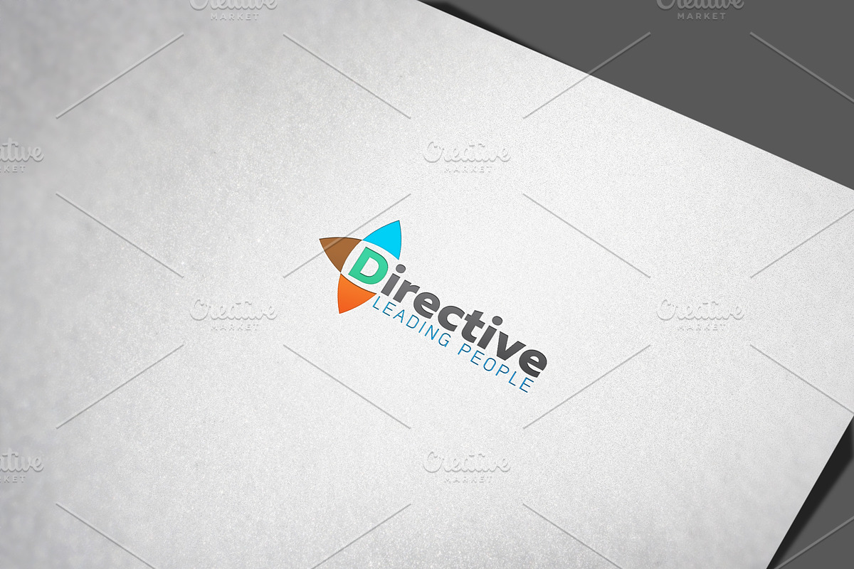 Directive Logo Template, a Branding & Logo Template by Branding Face