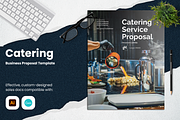 Catering Proposal for CANVA & AI, a Presentation Template by Slidesmash