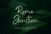 Rome Janction Handwritten Signature