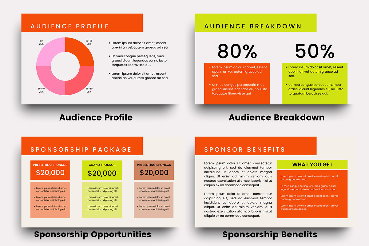 Event Sponsorship Proposal Deck, a Presentation Template by Templates ...
