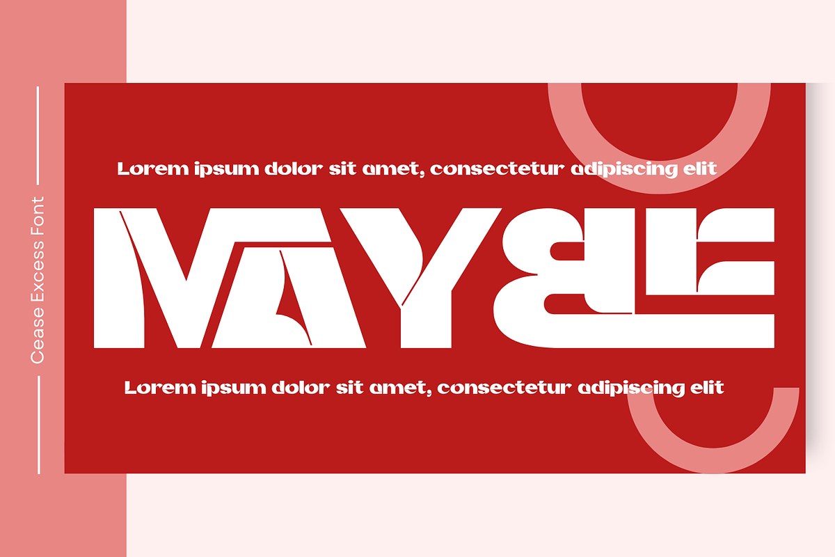 CEASE EXCESS - ULTRA-BOLD FONT, a Sans Serif Font by 177Studio