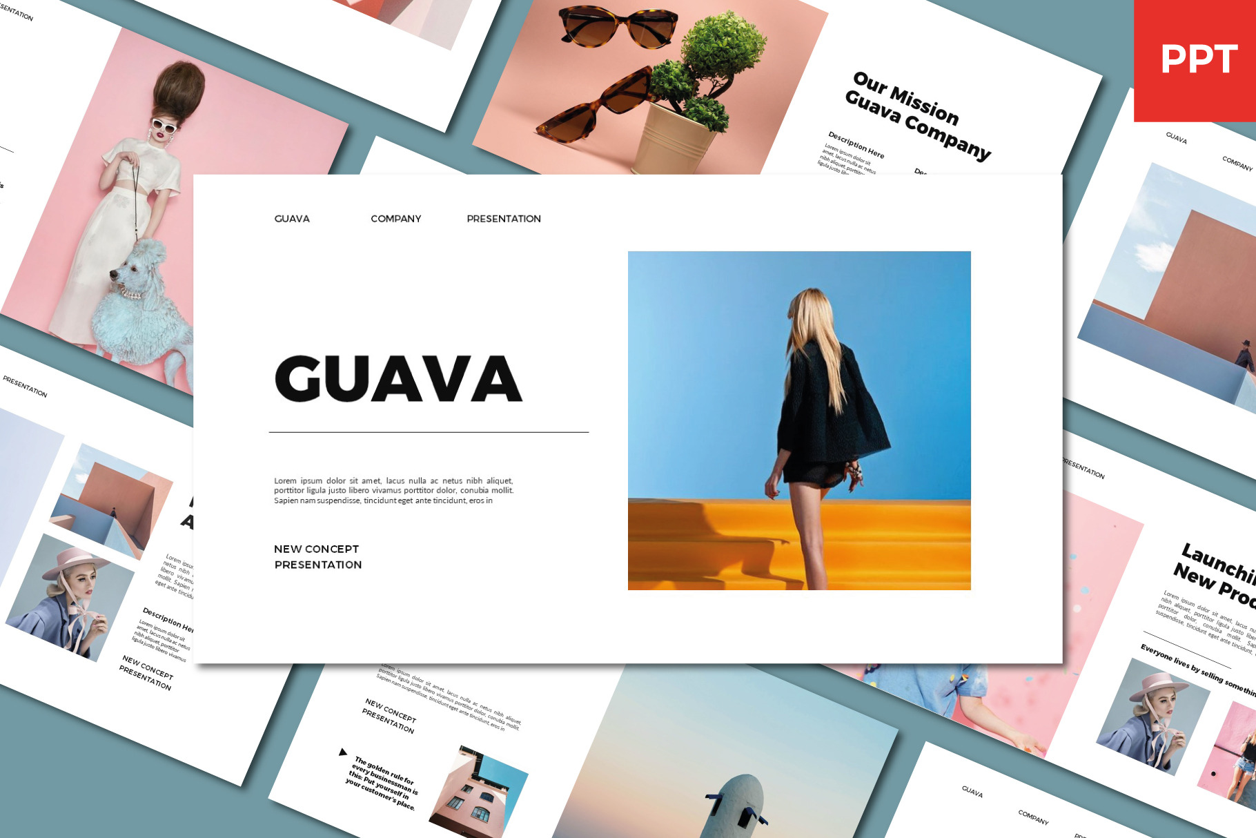Guava Powerpoint Template, a Presentation Template by Yo Slide