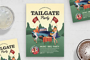 Tailgate Party Flyer Template, a Flyer Template by BrandPacks