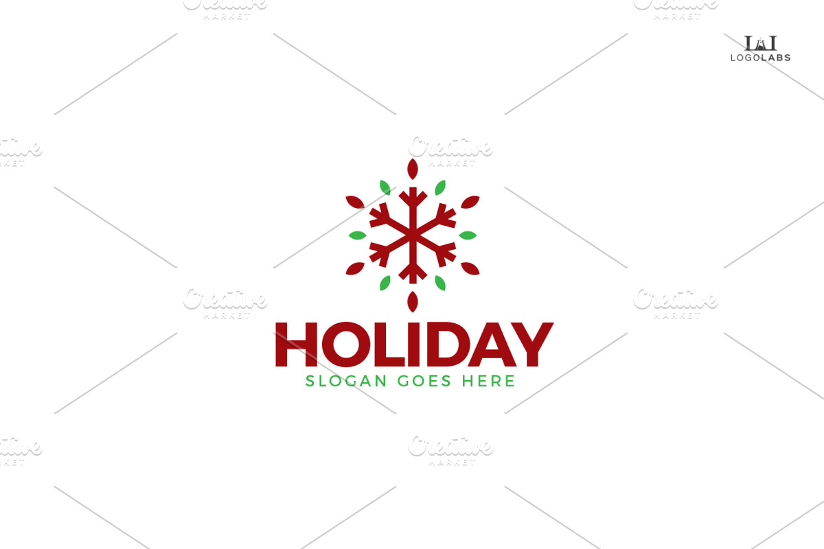 Holiday Logo, a Branding & Logo Template by LogoLabs