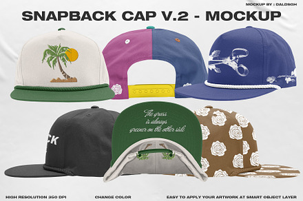 Sports cap logo mockup | Hat Mockups ~ Creative Market