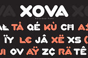 Xova rounded, a Sans Serif Font by CRR | NTN