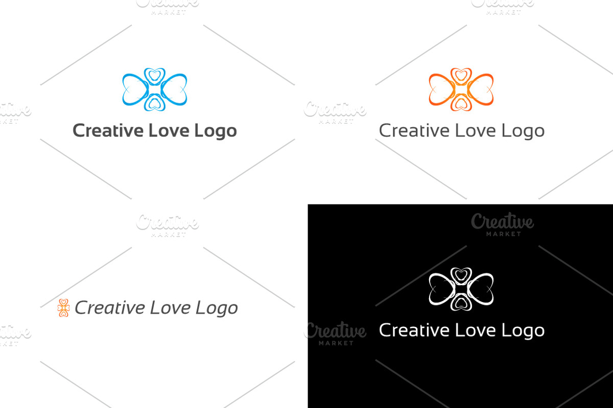 Creative Love Logo, a Branding & Logo Template by BdThemes